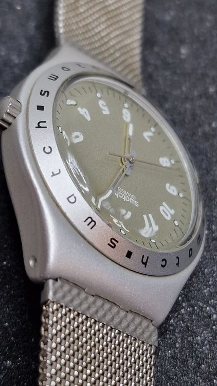 Swatch Irony Big (YGS1006M) SABBIA Milanese 37,4mm (Gebraucht) in Bülach für CHF 21 – mit ...