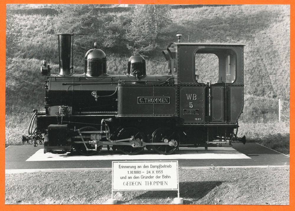 Waldenburgerli - Lok "G.THOMMEN" Ehemals Standplatz Liestal | Kaufen ...