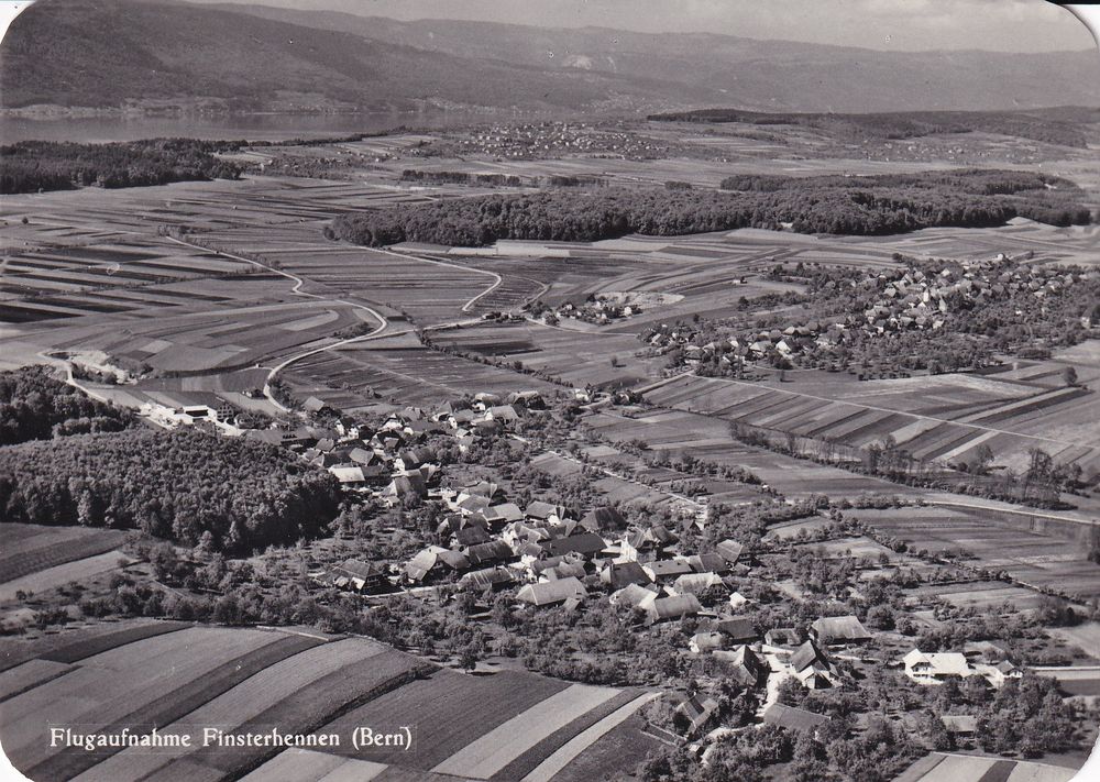 Flugaufnahme Finsterhennen - (Bern) 1950 (Gebraucht) in Orvin für CHF 4 ...