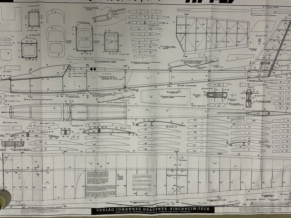 Bauplan Graupner "HI-FLY" | Kaufen auf Ricardo