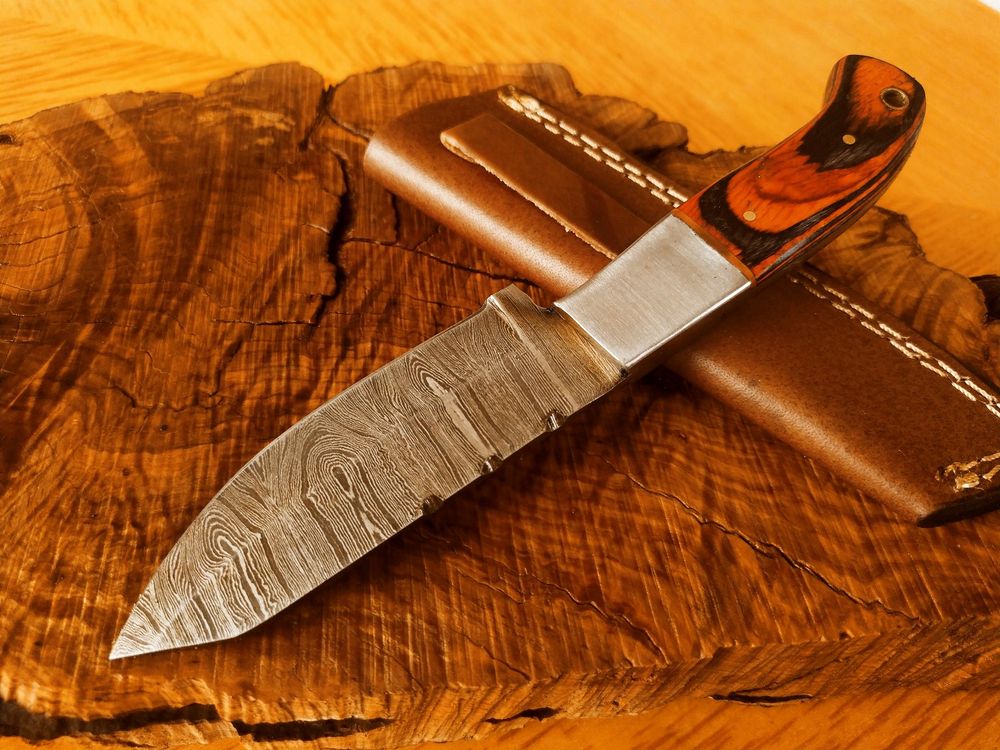 Damastmesser DAMASCUS Knife Messer Damast Jagdmesser Sport (Neu und ...