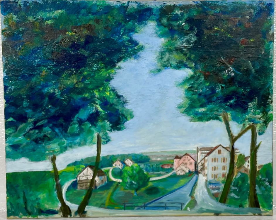Andreas Harsch(1884 – 1972) Landschaft Gemälde (Gebraucht) in Root für CHF 10 – mit Lieferung ...