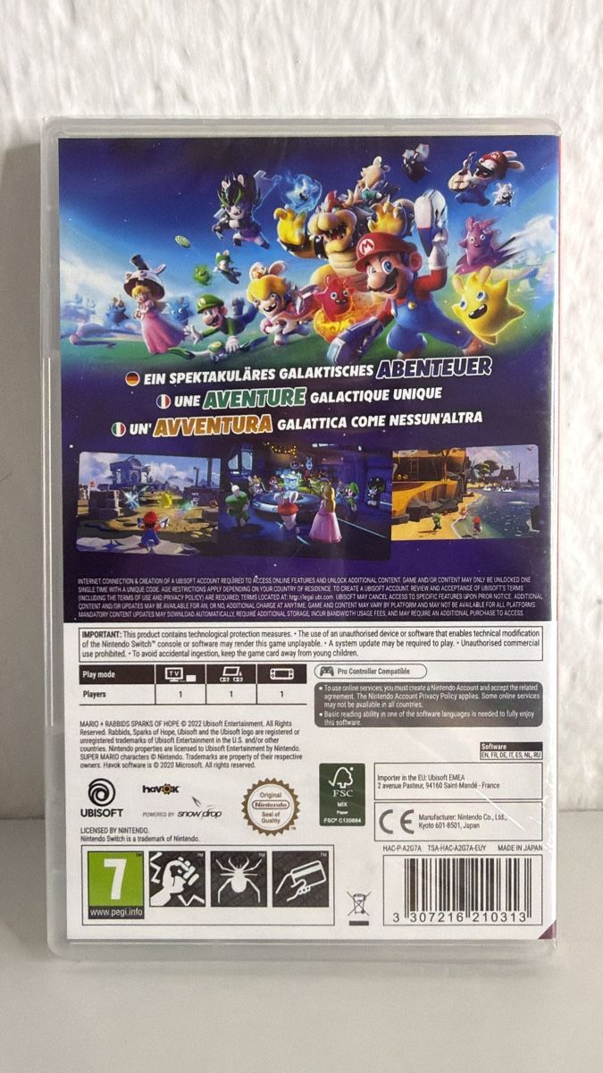 !NEW! Mario + Rabbids Sparks of Hope - Nintendo Switch Game (Neu und ...