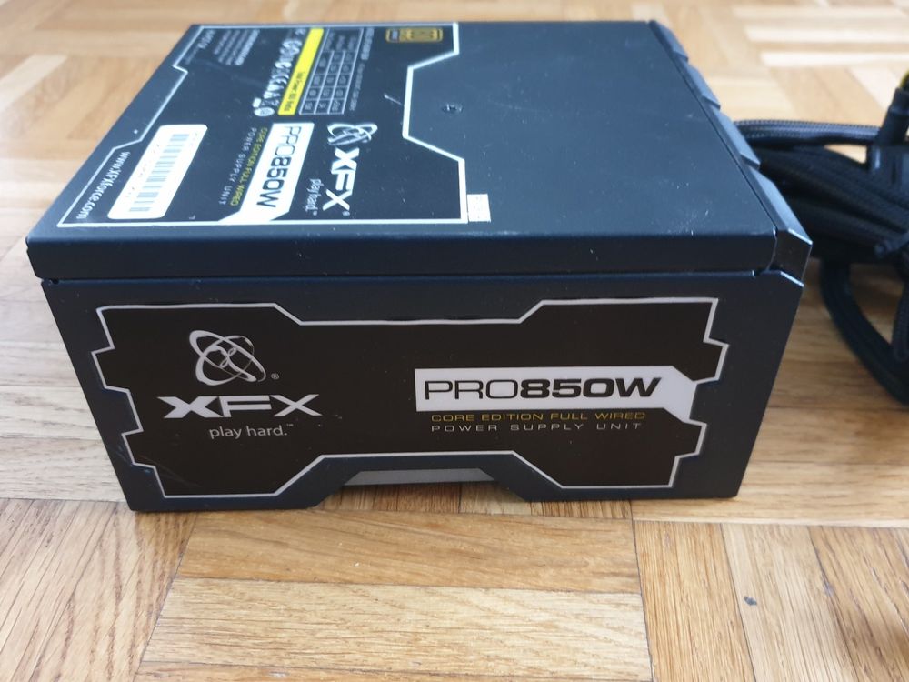Power Supply : XFX Core Edition Pro 850W (Gebraucht) in Münchenstein für CHF 40 – mit Lieferung ...