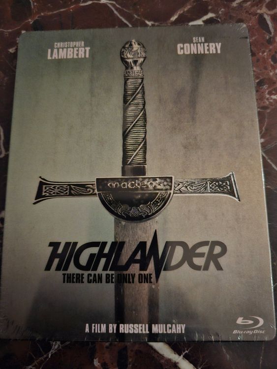 Highlander - Blu-ray Steelbook Edition (FSK 16) (OVP) (Neu und ...