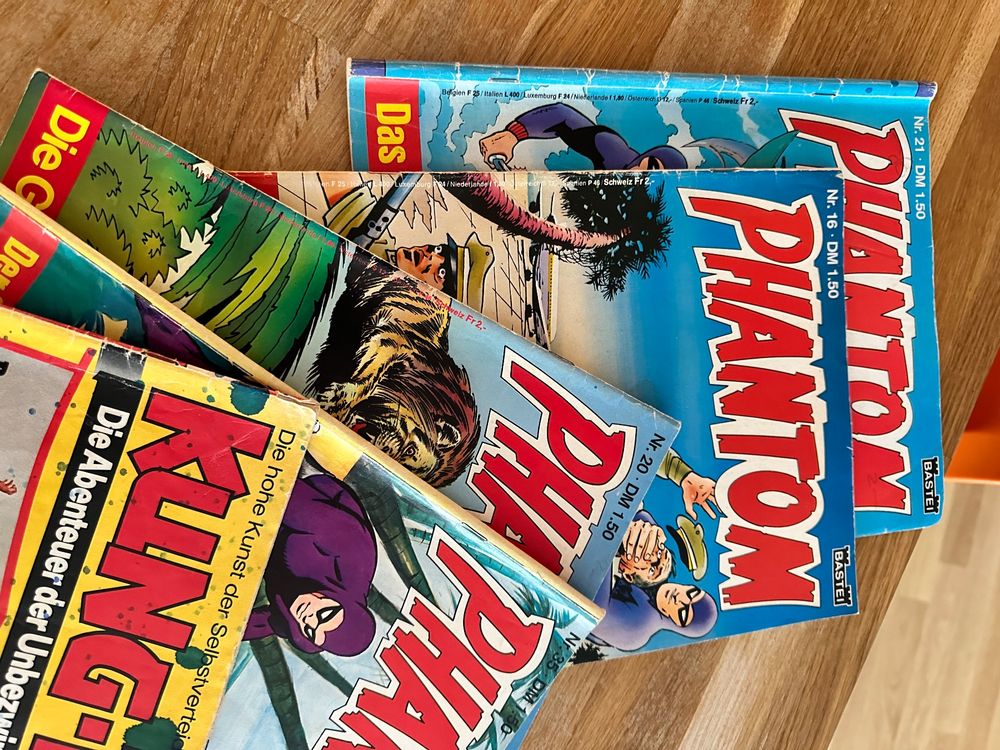 Globi Micky Phantom Kung-fu Rex Danny Comic | Kaufen auf Ricardo