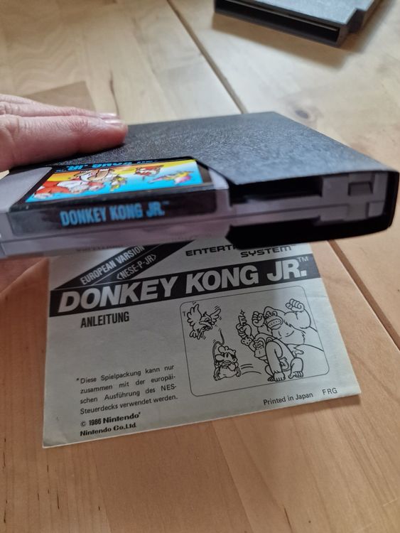 Donkey Kong Jr. NES avec livret de jeu Nintendo | Kaufen auf Ricardo