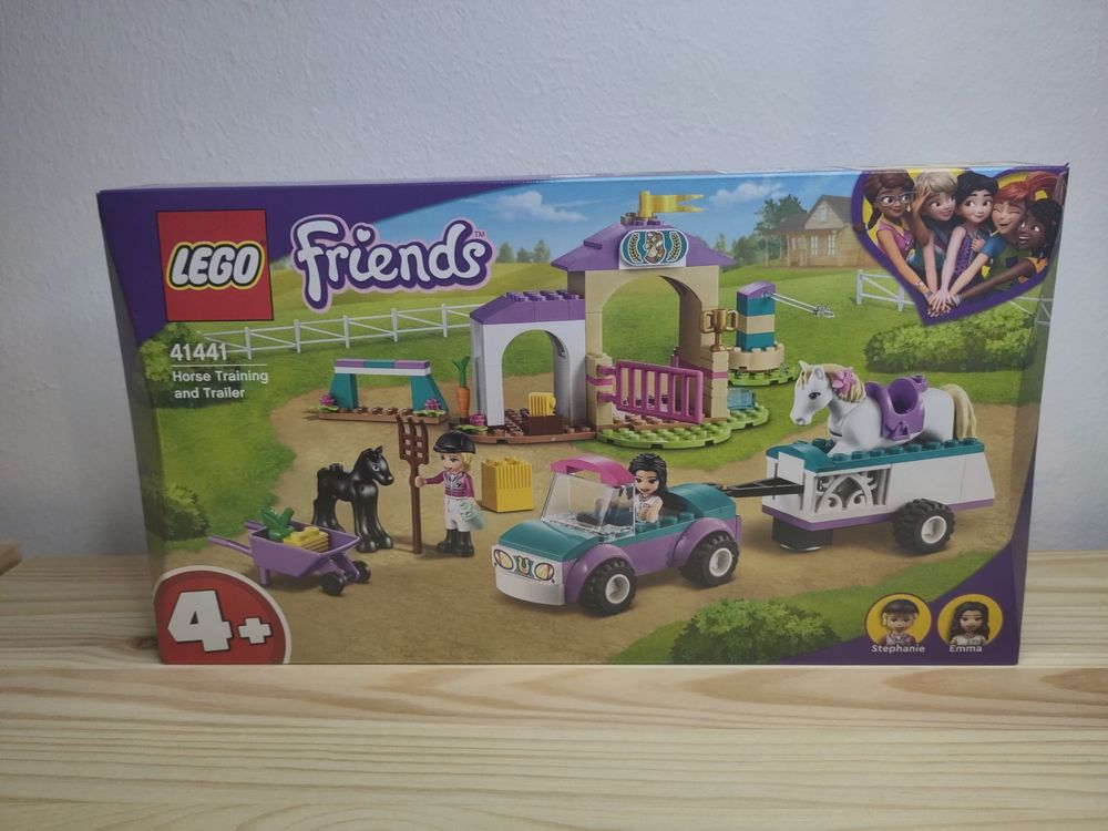 Friends Trainingskoppel und Pferdeanhänger 41441 LEGO Neu (Neu und ...