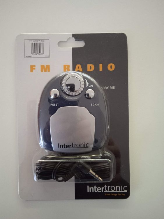 Neues Intertronic Mini FM Radio - ideal für unterwegs! (Neu und ...