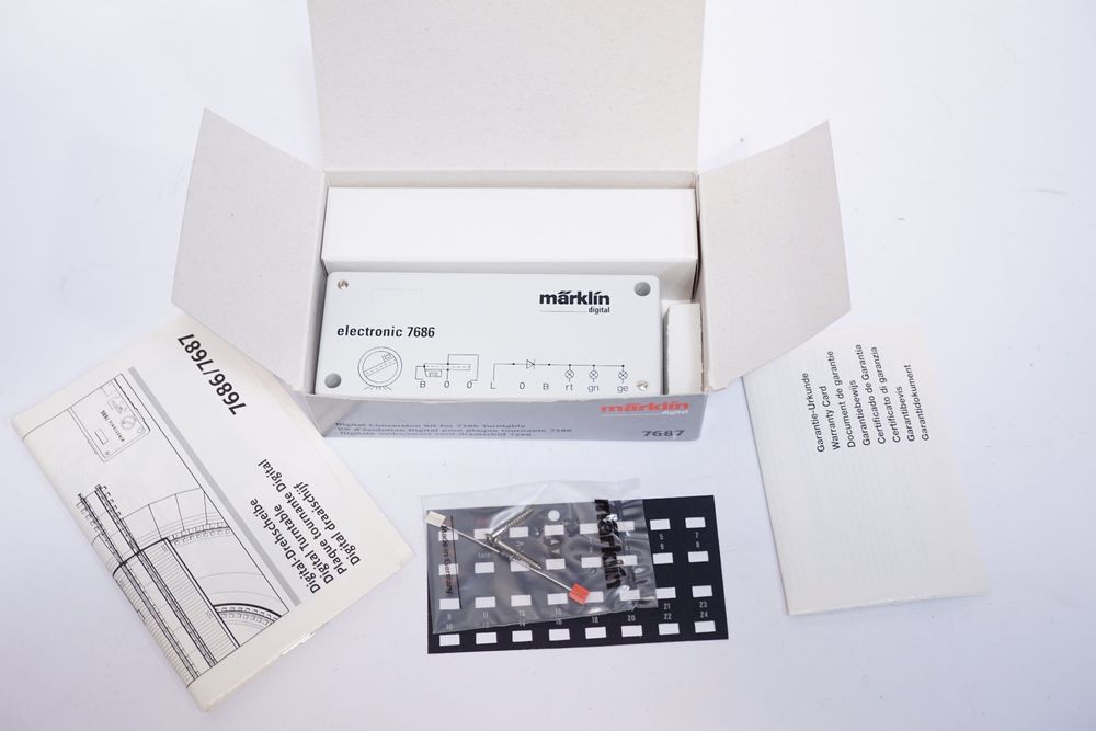 2∑ Märklin 7687 Digital Nachrüst Set für Drehscheibe 7286 | Acheter sur ...