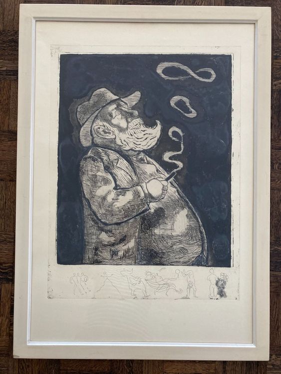 Gemälde Litho oder Handdruck unsigniert (Gebraucht) in Subingen für CHF 69 – nur Abholung auf ...