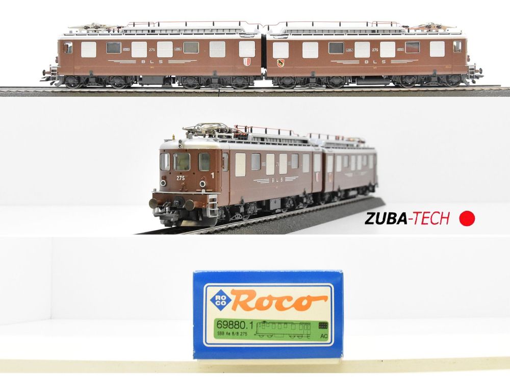 Roco 69880.1 E-Lok Ae 8/8 Muni BLS H0 WS Analog mit OVP (Gebraucht) in ...