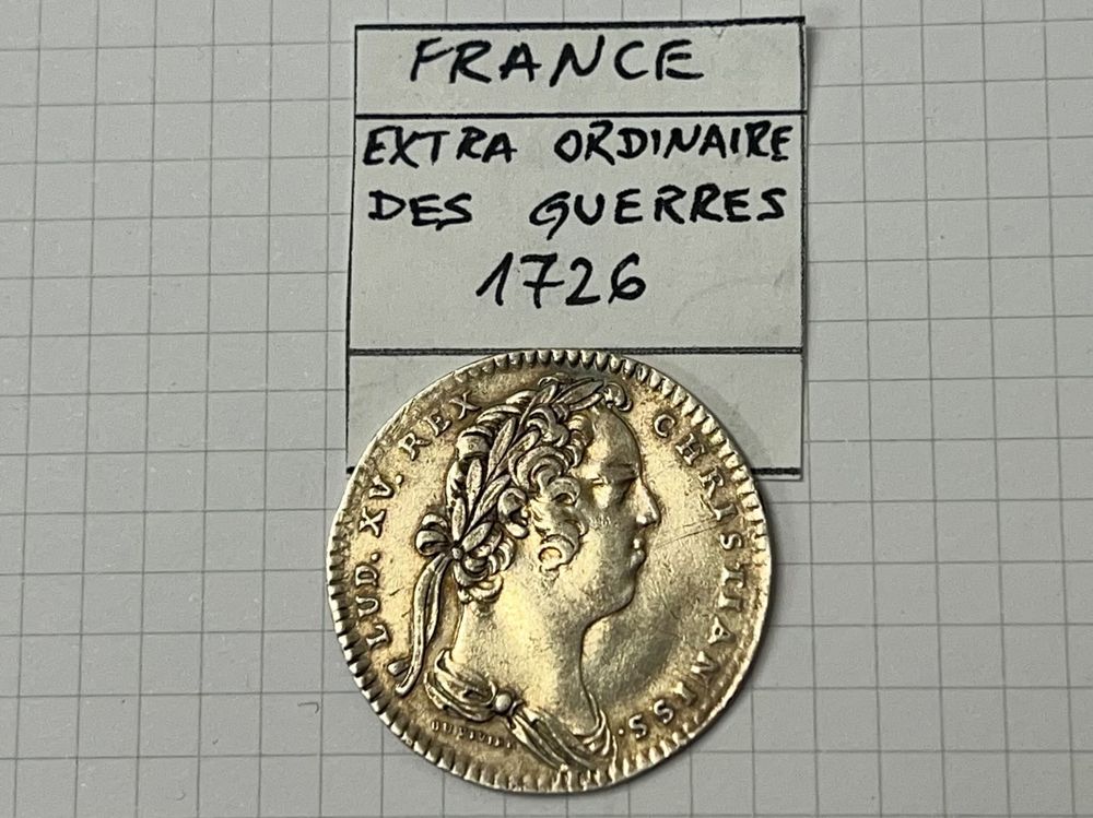 Frankreich - Silberjeton 1726 (Gebraucht) in Zürich für CHF 20 – mit ...