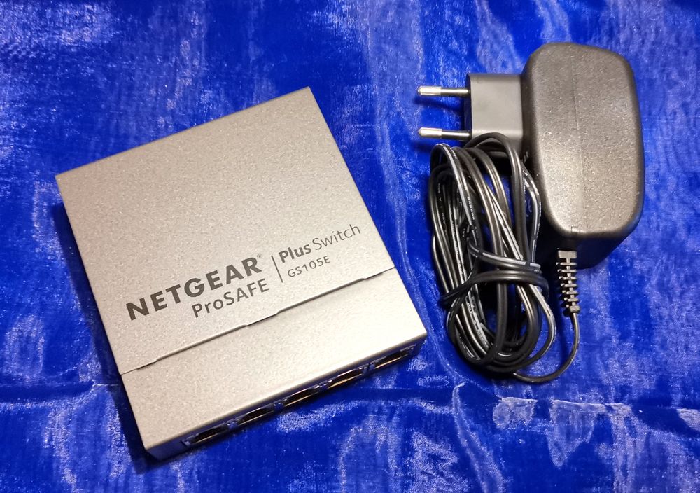 Netgear ProSafe GS105E – 5-Port Gigabit Ethernet Plus Switch (Gebraucht ...