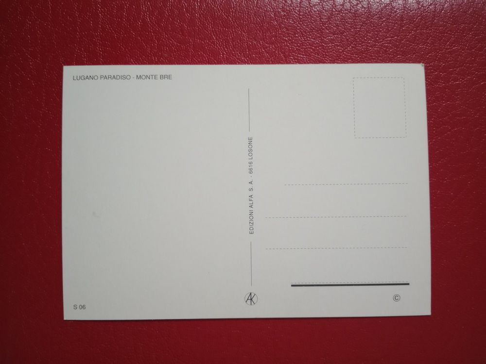 Lugano Paradiso Monte Bre Partie am See (Gebraucht) in Küttigen für CHF ...