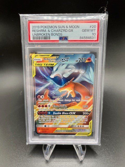 RESHIRAM & CHARIZARD GX #20 - PSA 10 (Neu (gemäss Beschreibung)) in Schattdorf für CHF 49.95 ...