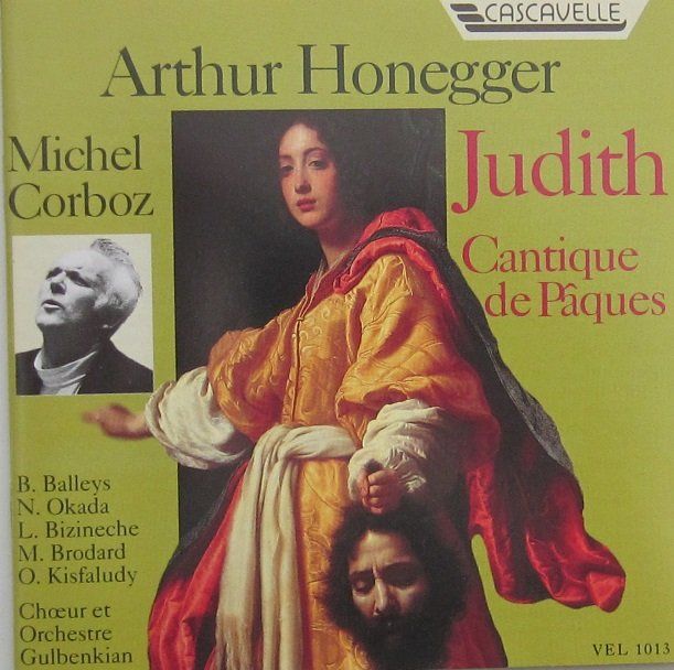 Arthur Honegger - Judith /Cantique de Paques (Michel Corboz) | Kaufen ...