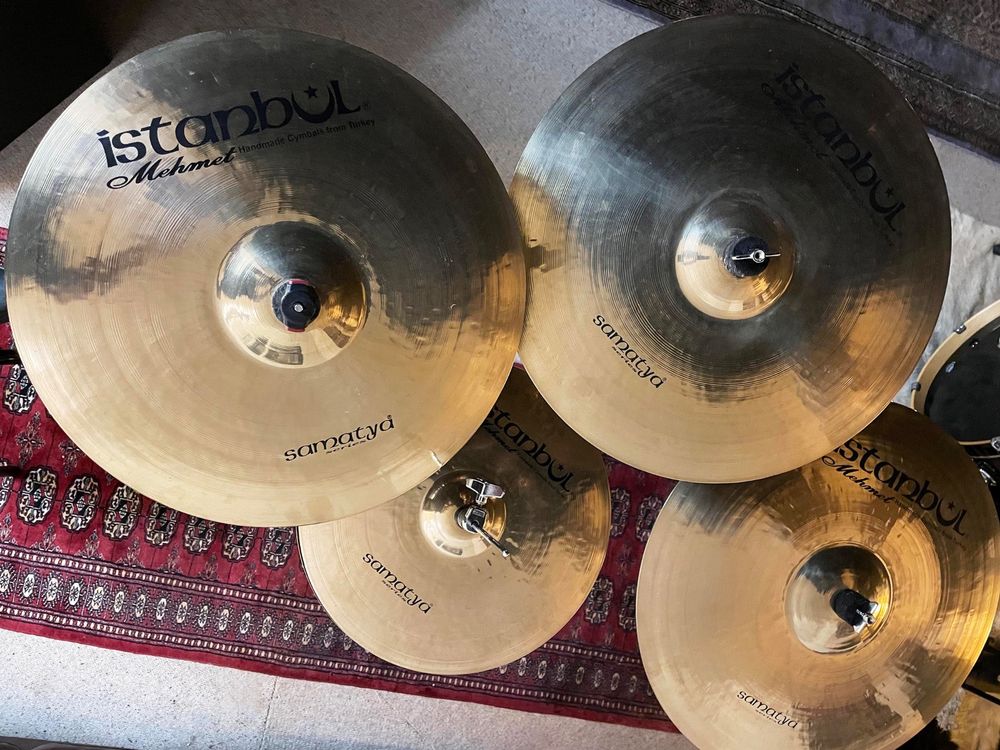 Cymbal Set Istanbul Handmade, Samatya, Top-Zustand! (Gebraucht) in ...