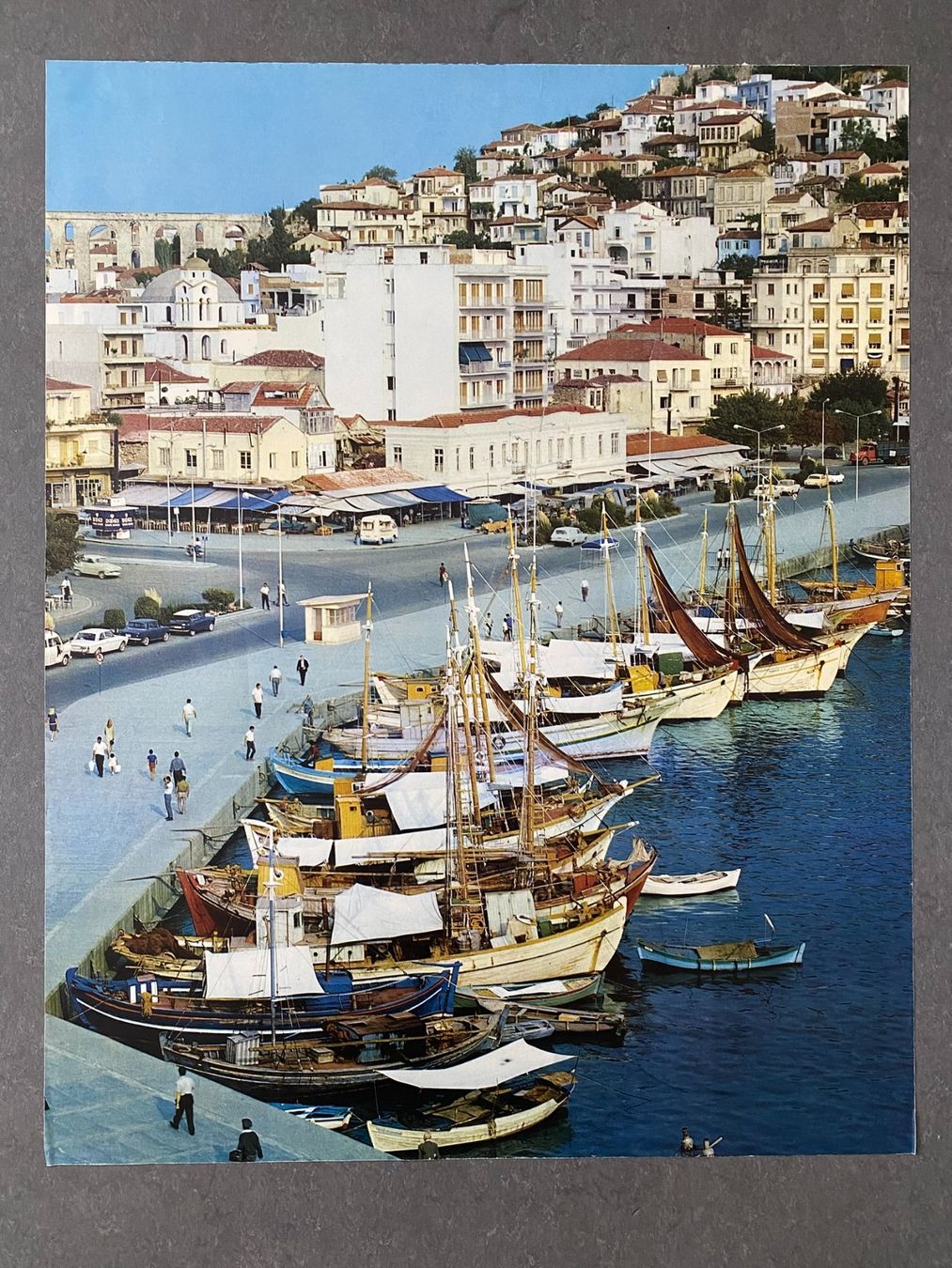Original Vintage Poster - Kavala - Hafen und Festung (D'occasion) à ...