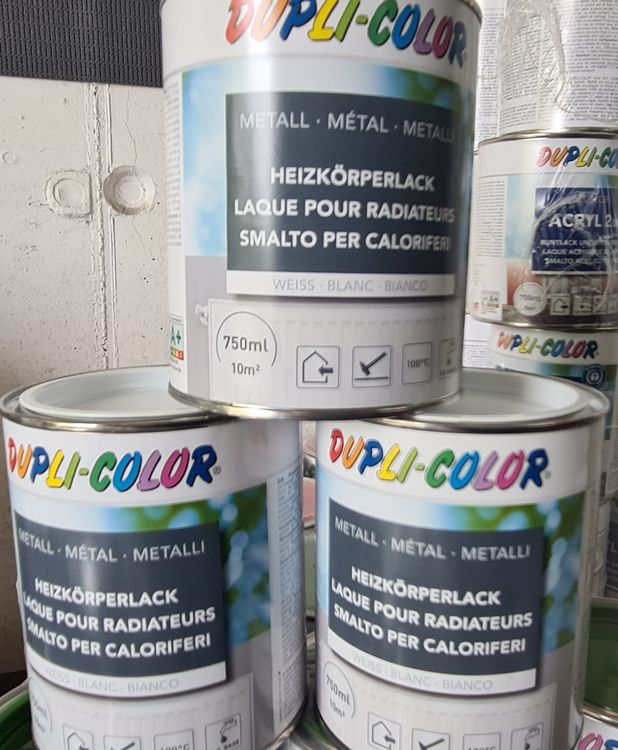 Dupli Color Heizkörperlack weiss 750 ml (Neu und originalverpackt) in ...
