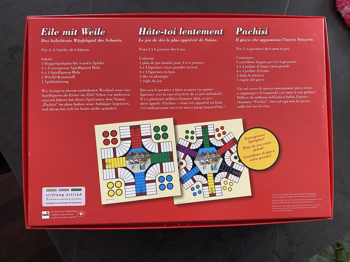 "Eile mit Weile" - Das Schweizer Brettspiel für die ganze Fa (Gebraucht ...