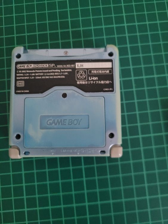 Game Boy Advance SP - Nintendo, Blue - Plus Game Master Duel (Gebraucht ...