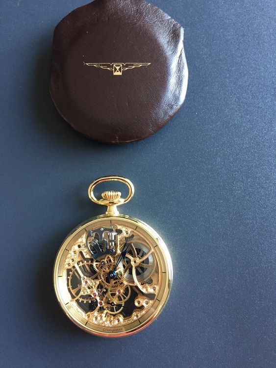 Longines Skeleton open face pocket (Neu (gemäss Beschreibung)) in ...