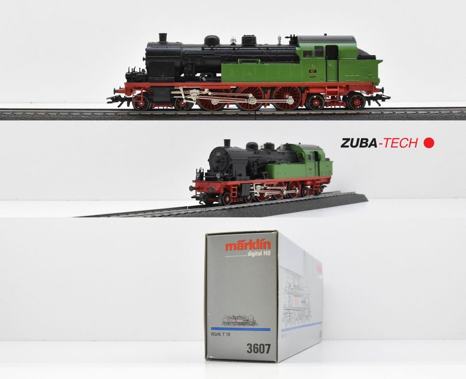 Märklin 3107 Dampflok T18 K.W.Ste.E H0 WS Analog mit OVP | Kaufen auf ...