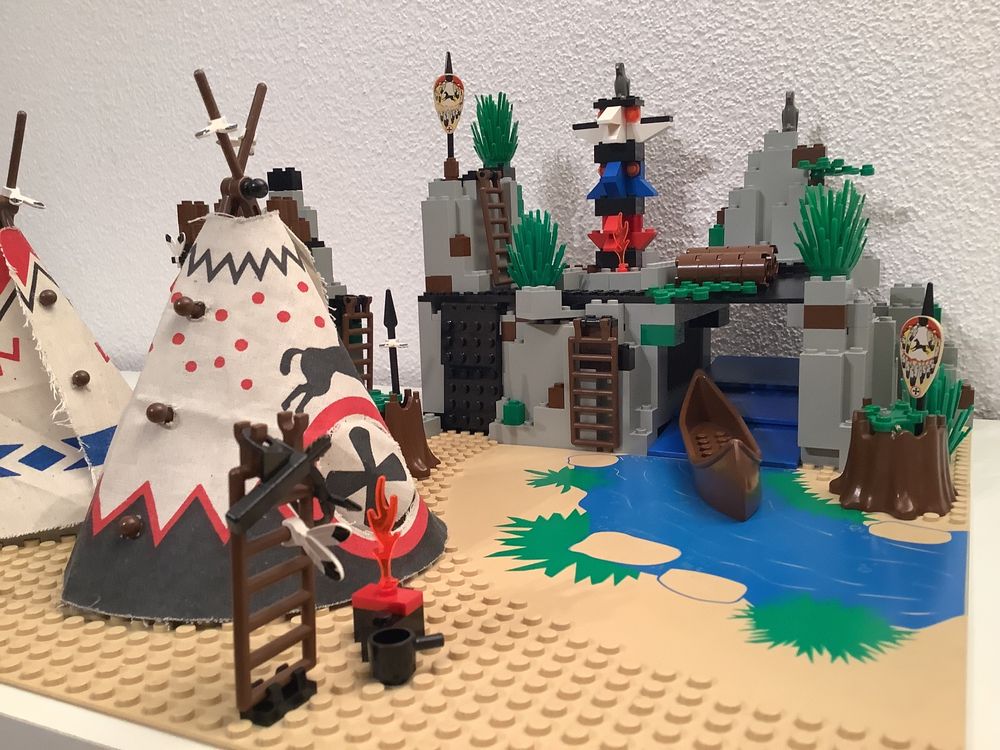 LEGO Indianer Set Rapid River Village 6763 (von 2002) !RAR! | Kaufen ...