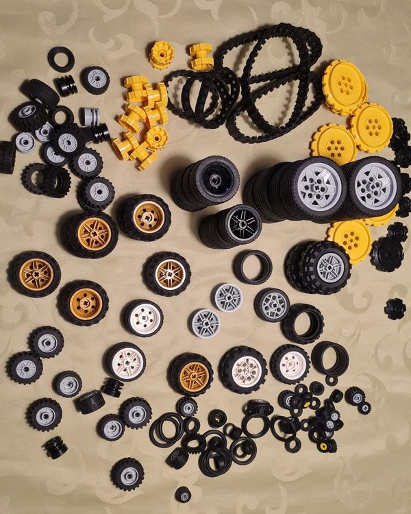 Lego Technic Set Teile Reifen, Felgen | Kaufen auf Ricardo