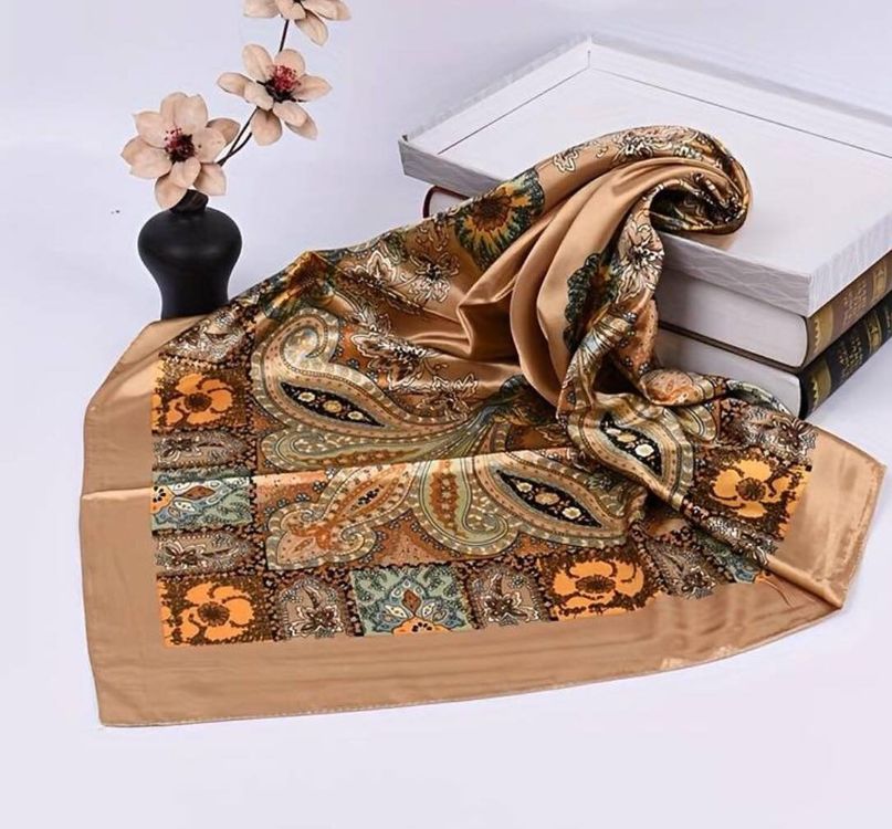 Edler Foulard Halstuch Paisley Motiv NEU | Kaufen auf Ricardo