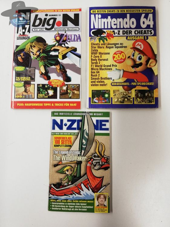 3er Set Nintendo 64 Cheat- und Lösungsbücher (Gebraucht) in St. Gallen ...