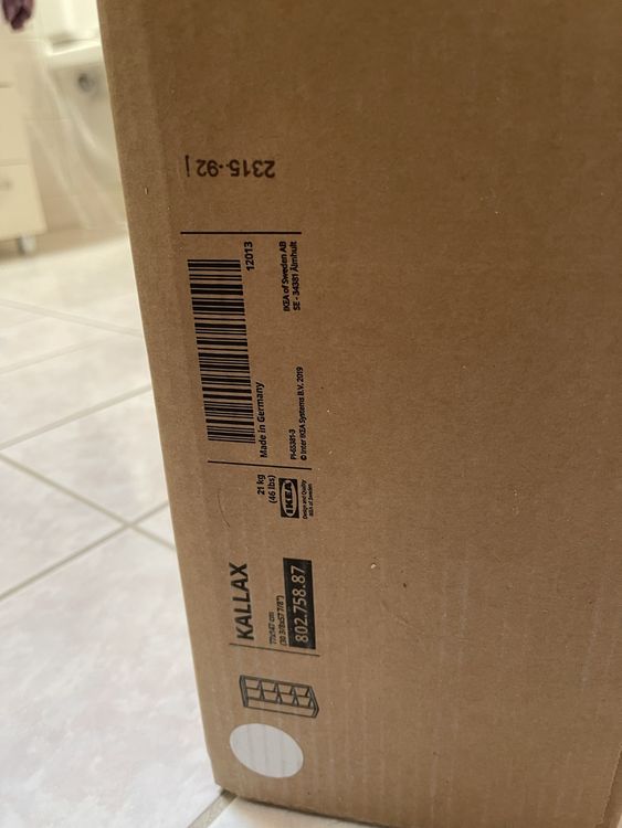 Ikea Kalax 2x4 weiss in Originalverpackung | Kaufen auf Ricardo