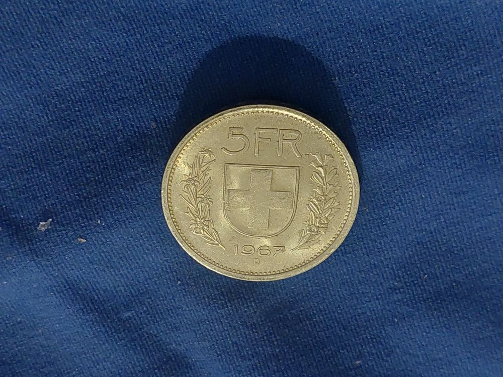 5 Franken 1967 Silber | Kaufen auf Ricardo