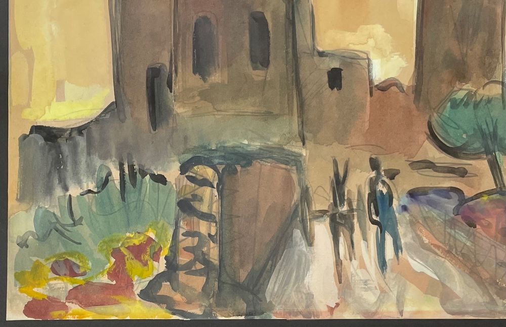 Carl Walter Liner (1914-1997) Gouache | Kaufen auf Ricardo