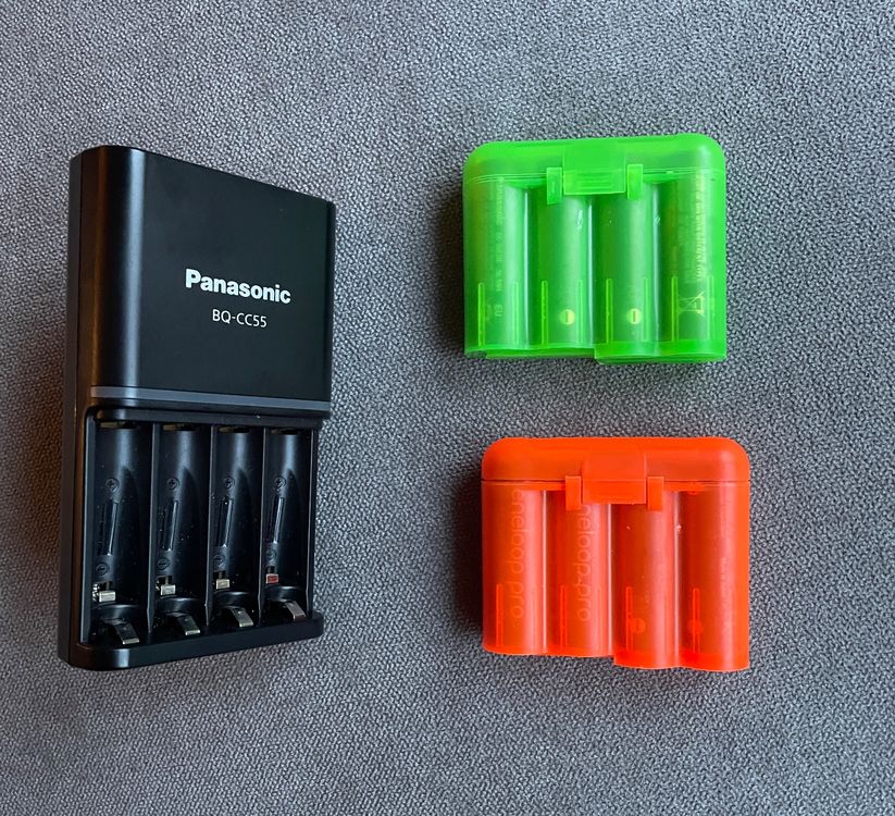 Panasonic eneloop pro Smart & Quick Charger BQ-CC55, wie neu (Neu ...