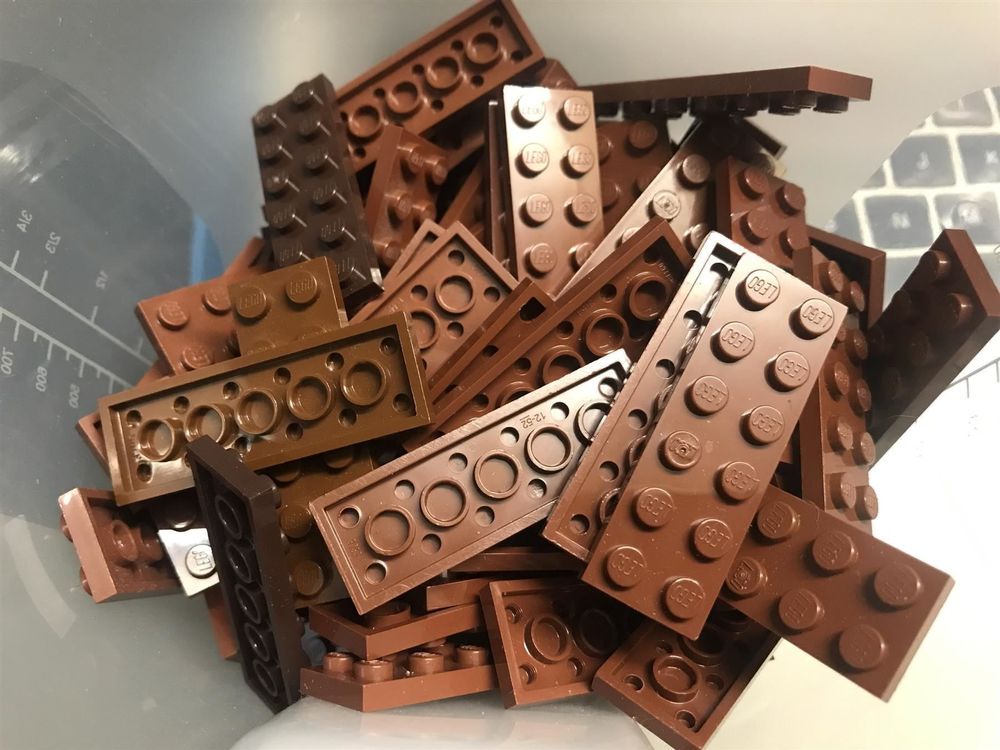 LEGO 140 Gramm / 80x Platte 2x6 (3795) (Gebraucht) in Müntschemier für ...