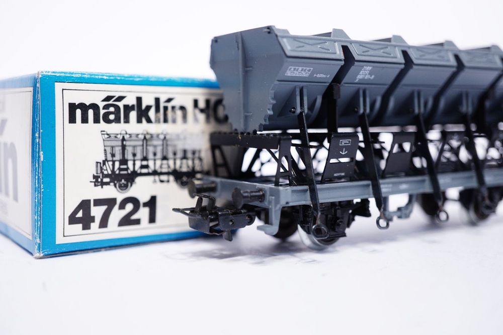 8∂ Märklin 4721 CFL Luxemburg Muldenkieswagen grau | Kaufen auf Ricardo