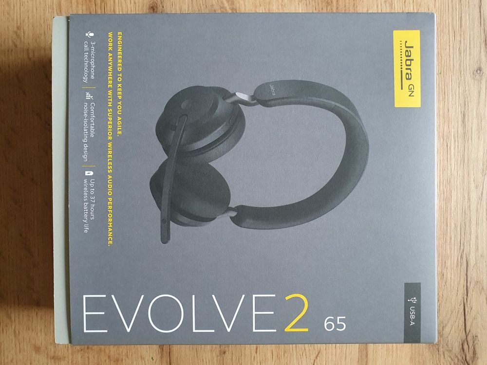 Jabra evolve 2 65 headset (Neu und originalverpackt) in St Gallen für CHF 80 – mit Lieferung auf ...