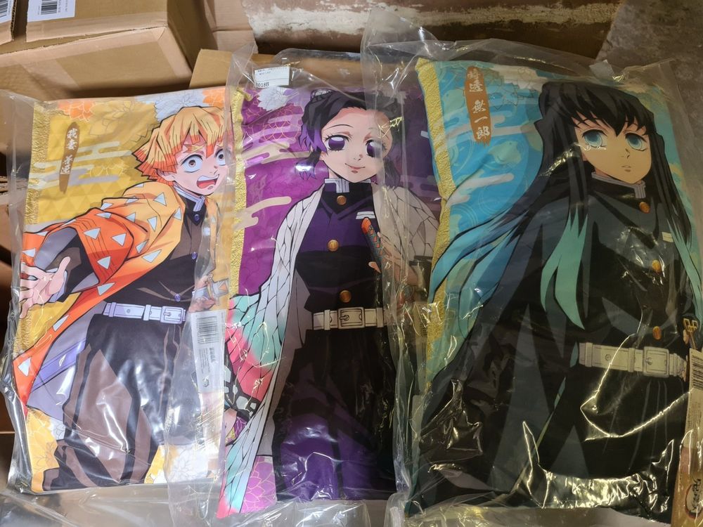 SALE! Demon Slayer Hashira Pillow Doll SEGA SET (3) (Neu und ...