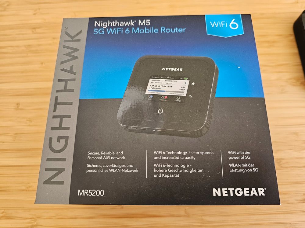 Netgear MR5200 Nighthawk M5 5G | Kaufen auf Ricardo