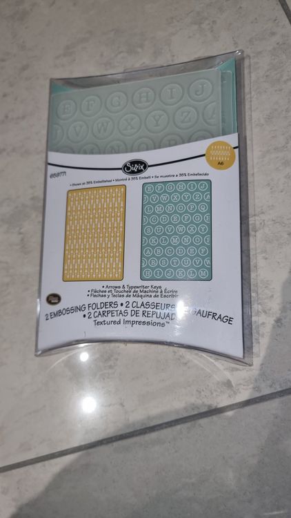 Embossing Folder Set Sizzix | Kaufen auf Ricardo