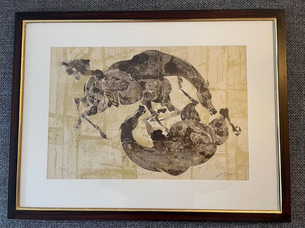HANS ERNI - litho - 2 Chevaux - 2 Pferde - Num./Sig. - 1954 (D'occasion) à Meilen pour CHF 400 ...
