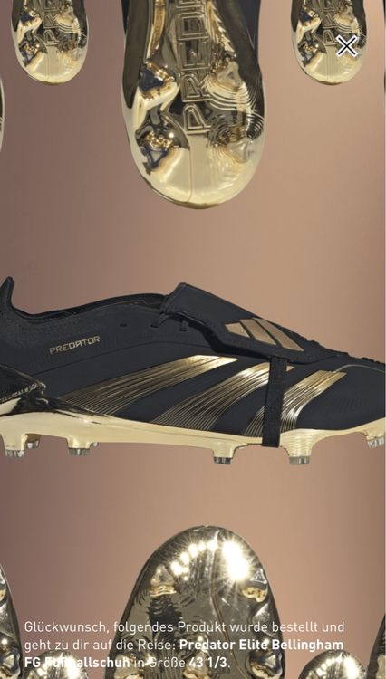 Fußballschuhe Predator Elite Bellingham LIMITED EDITION (Neu und ...