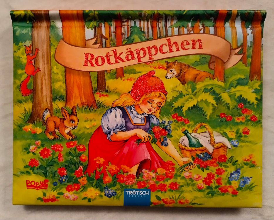 Pop-Up Buch / Rotkäppchen / Neuwertig ab Fr. 6.- (Neu (gemäss ...