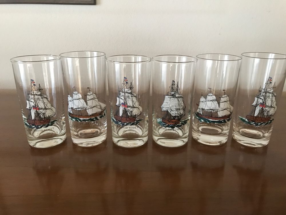 Gläser Schiff Segelschiff Lord Lowther David Scott Switsurf (Gebraucht ...