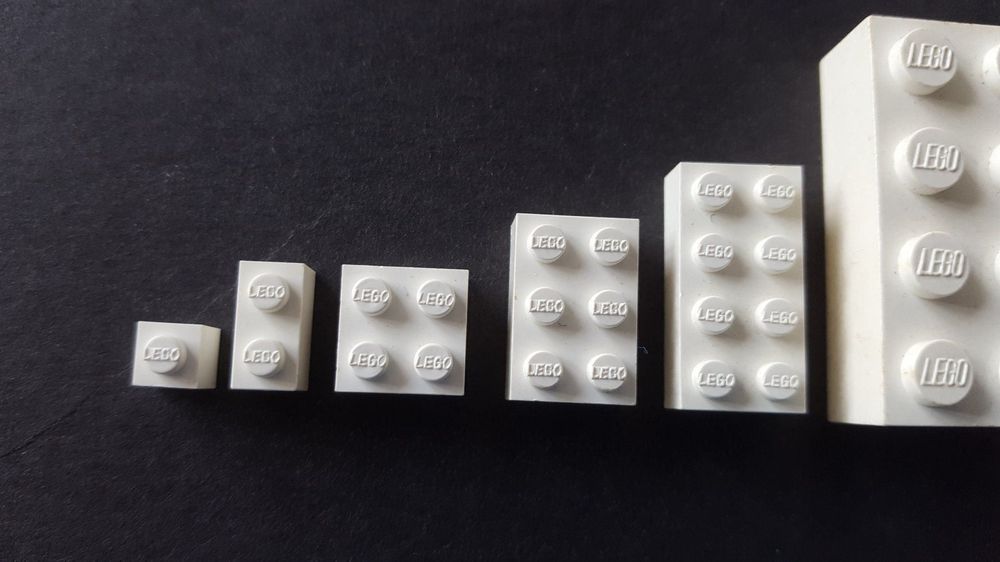 Ganz kleine LEGO Steine aus 50er 60er system architektur (Gebraucht) in ...