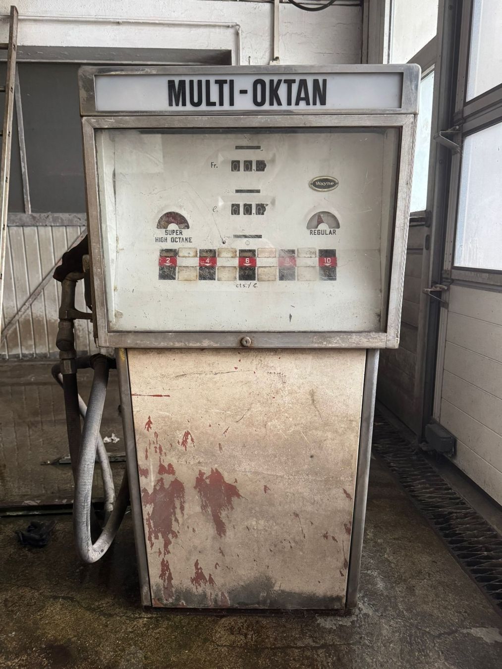 Vintage Blend-O-Matic Wayne Zapfsaeule, Deko, Sammlerstück (Gebraucht ...