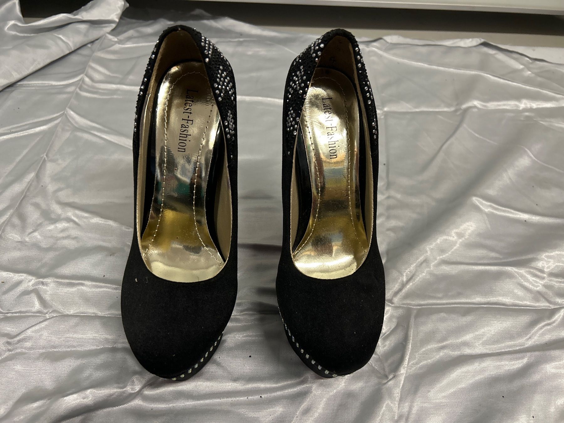 Plateau Pumps mit Strasssteinen Gr 35 Neu (Neu und originalverpackt) in ...