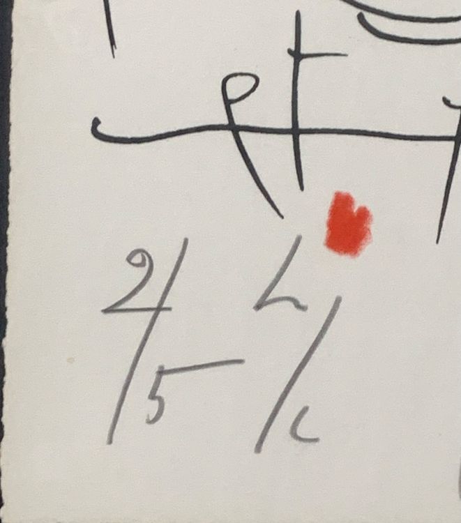 Walter Rudolf Mumprecht überarbeitete Litho Handsigniert | Kaufen auf Ricardo